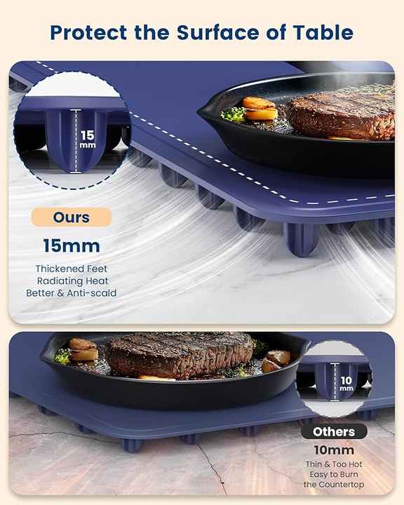 CF DKT01 Foldable Silicon Food Warming Tray - Flexible & Sustainable