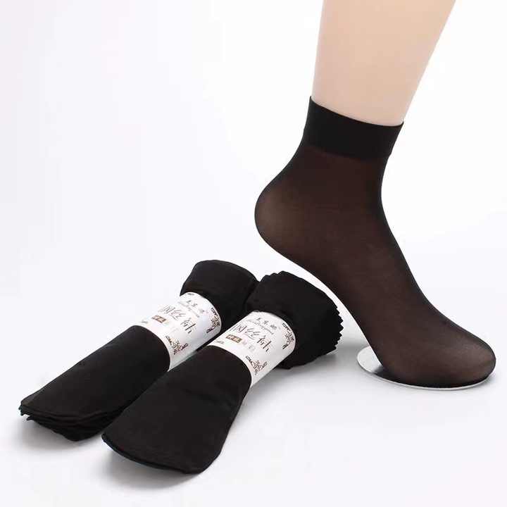 Steel Short Stockings Womens Thin Style Spring and Summer Anti-sticking ...