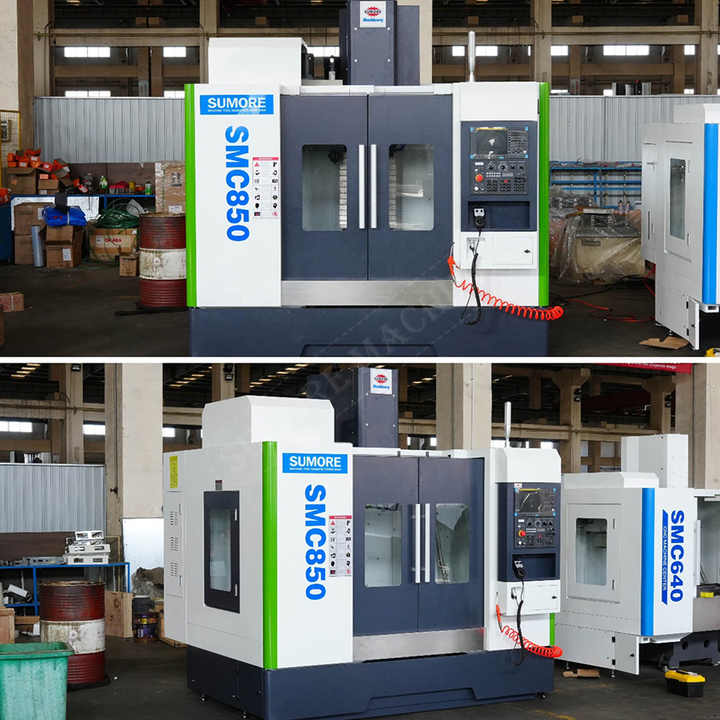 High-Speed VMC 850 CNC Vertical Machining Center BT40 Spindle Taper 3 ...