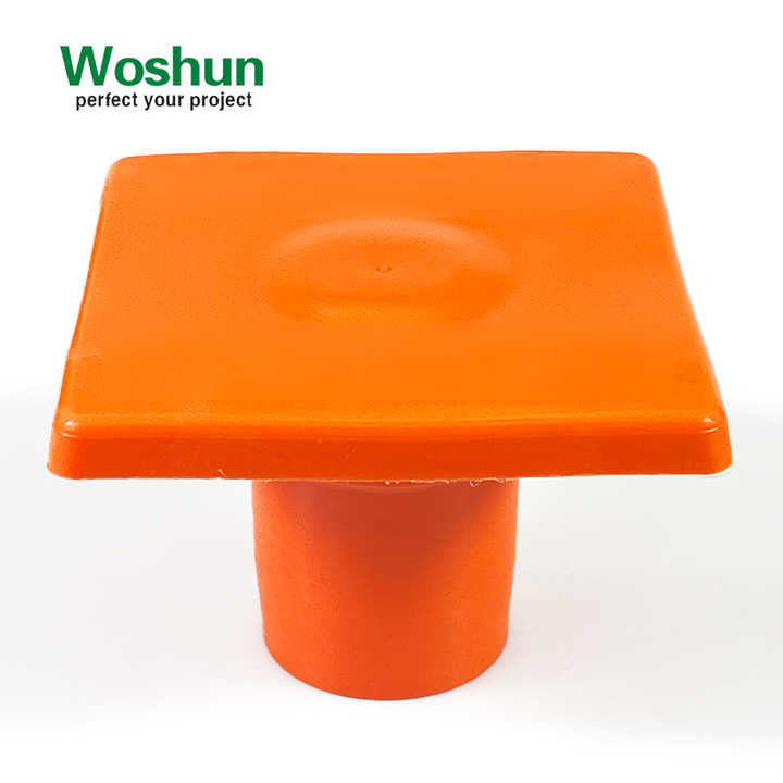 Woshun 8mm - 32mm Rebar Cover PVC End Cap PVC Pipe Cap Stainless Rebar ...