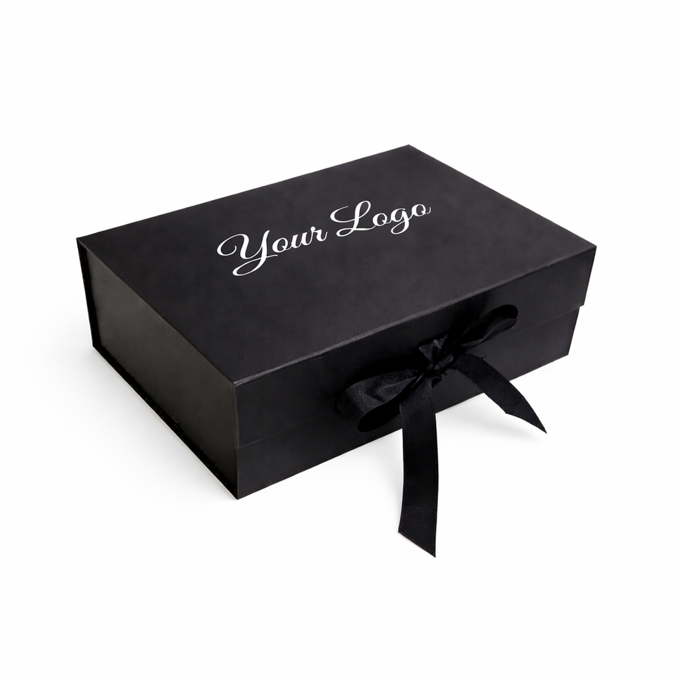 Custom Logo Luxury Folding Cardboard Packaging Collapsible Magnetic ...