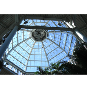 Octagonal Steel Frame Structure Glass Atrium Roof批发采购, Octagonal Steel ...