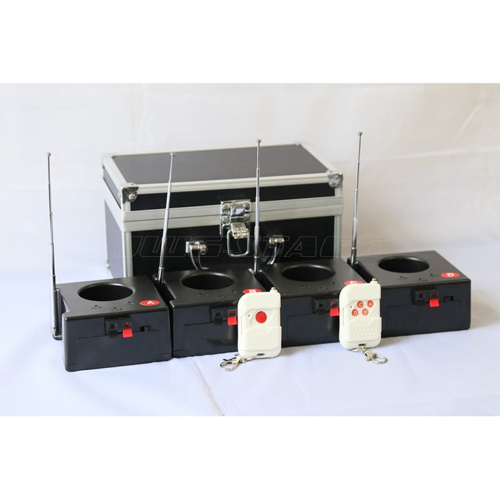 4 Wireless System Cold Flame Wedding Sparkler Indoor Party Pyro Show 2 ...