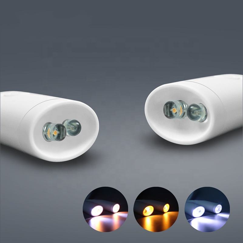 Upgrade Rechargeable LED Reading Lamp U-Shaped CCT Dimmer Flexible Hug ...
