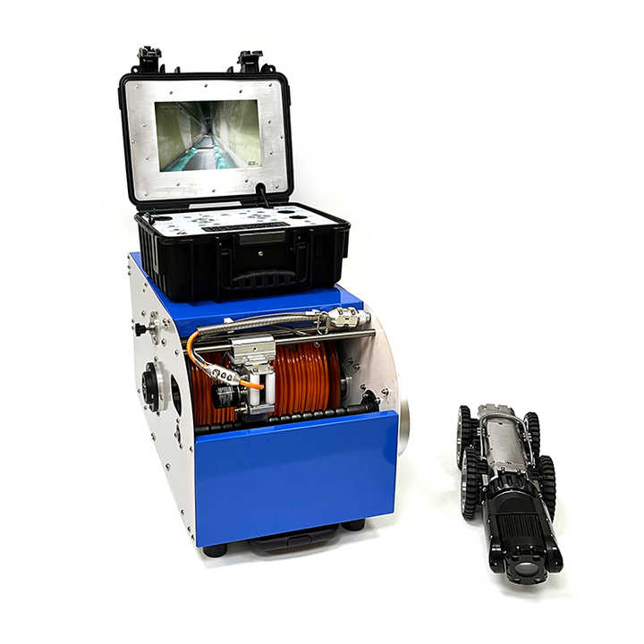 Underwater IP68 Waterproof Pipe Inspection Robot with Dual Auto-Focus ...