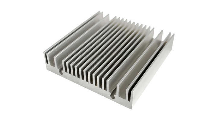 Custom Aluminum Heatsink 50(W)*12(H)*50(L)mm for Electronic Components ...