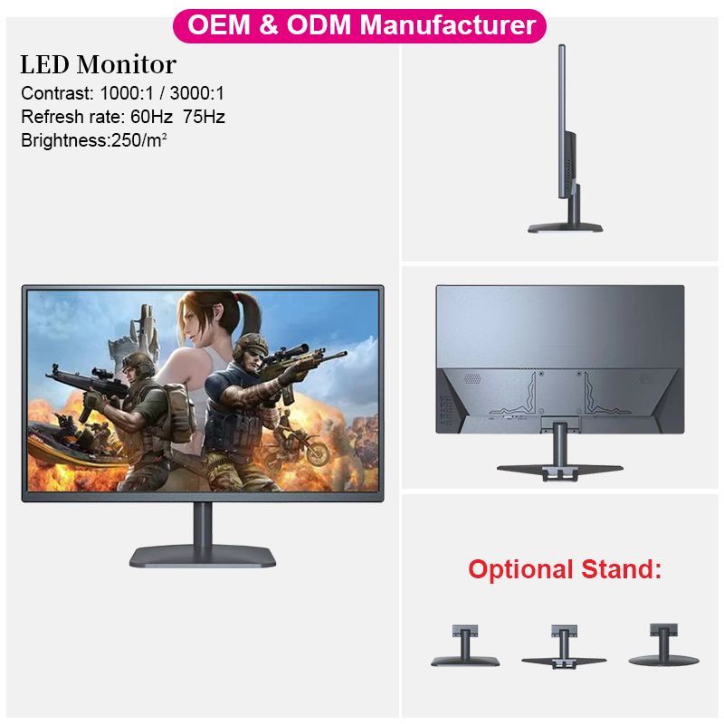 27 Inch QHD 2K 144Hz Gaming Monitor High Resolution PC Computer Monitor ...