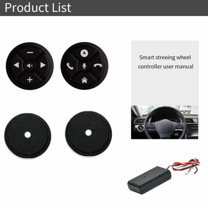 Universal Wireless Steering Wheel Controller for Car Stereo