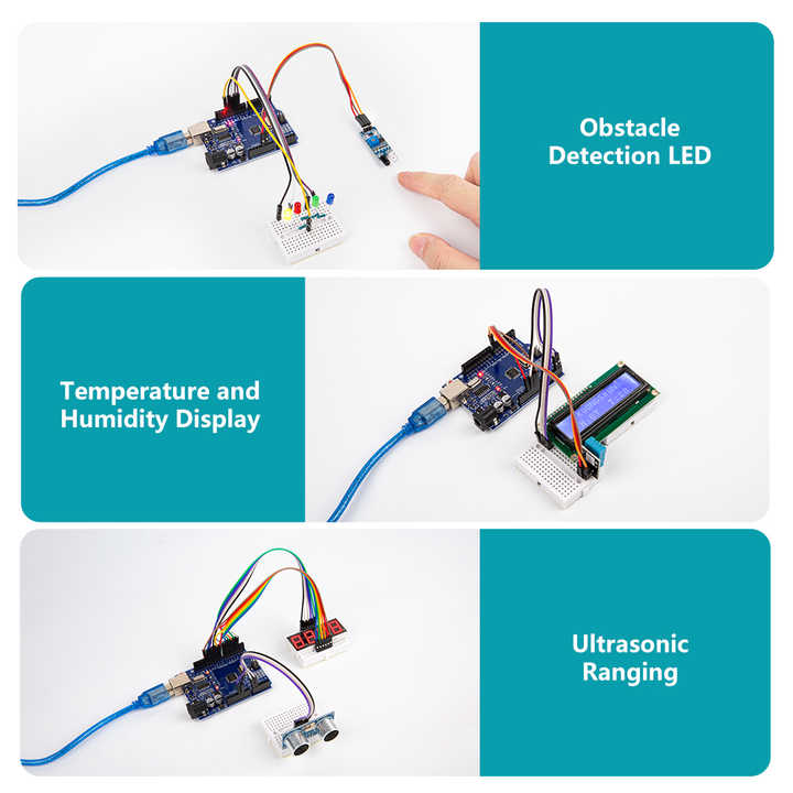 Robotlinking Sensor Module Starter Kit For Arduino Set R3 096 Oled
