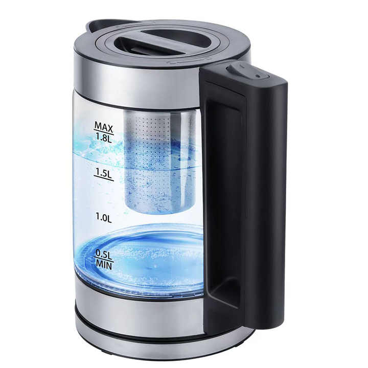 Keep Warm Function Adjustable Temperature Glass Electric Kettle ...