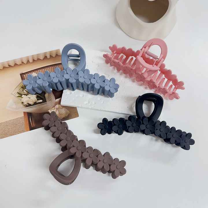 Hot Sale Hair Accessories Fashion Matte Daisy Large Hair Clip Wholesale ...