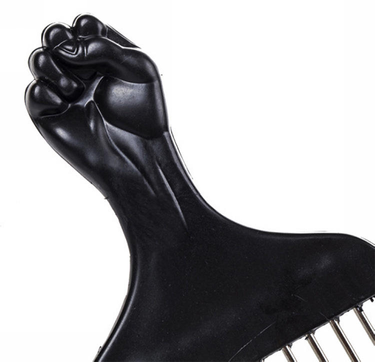 Men's Retro Pompadour Comb Flat Hair Salon Hairdressing Tool Ionic ...