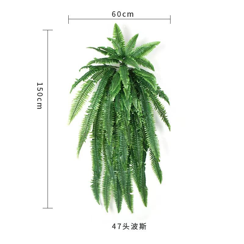 Big Size Artificial Fern Boston Fern Hanging Plants for Home Indoor ...