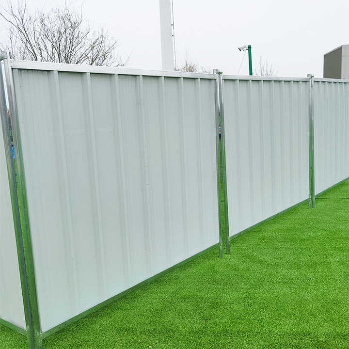 Corrugated Construction Site Steel Hoarding - Temporary Fencing