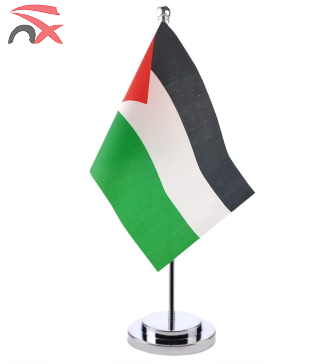 Promotional Office Country Stand Flag Afghanistan Palestine Desk Flag ...
