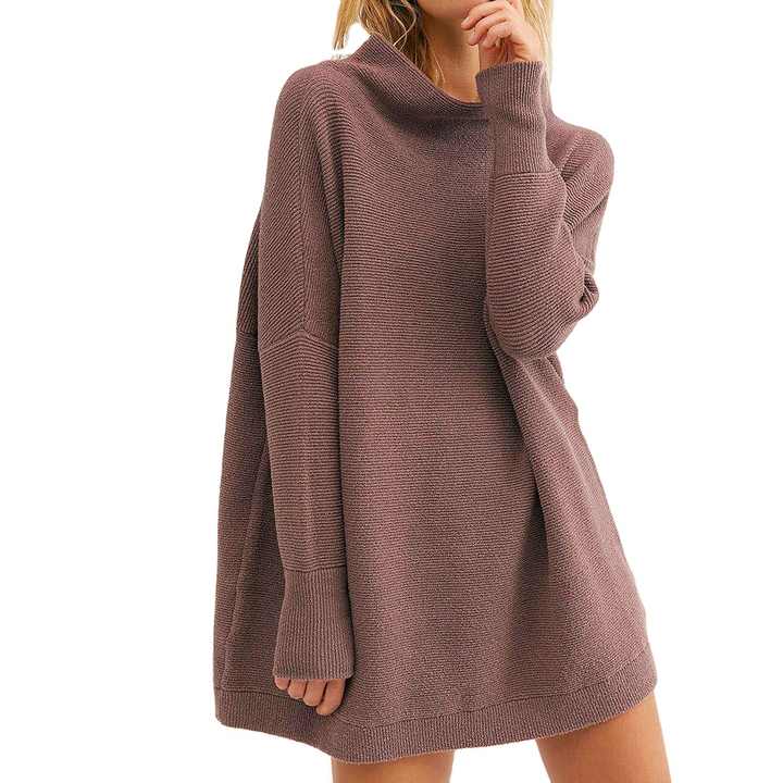 Loveda Women's Casual 2025 Oversized Mock Neck Sweater Slouchy Winter ...