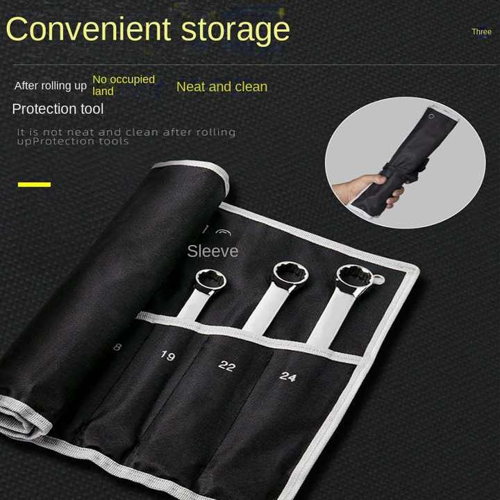 Dual-Purpose Plum Opening Wrench Set 6-32mm High Hard Anti-Rust Dull ...