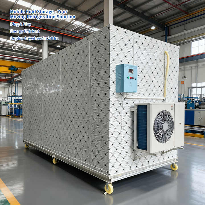 Customized Move Cold Storage Cold Room Warehouse Energy-Saving ...