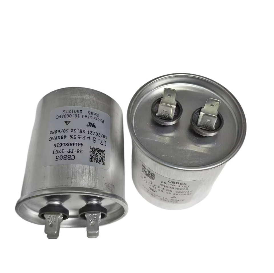 CBB65 17.5UF 450V Polypropylene Resin Film Capacitor for Air ...