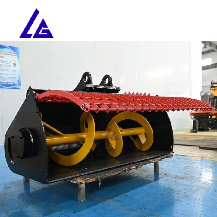 Hydraulic Mortar Mixing Bucket for Excavator Building Foundations and ...