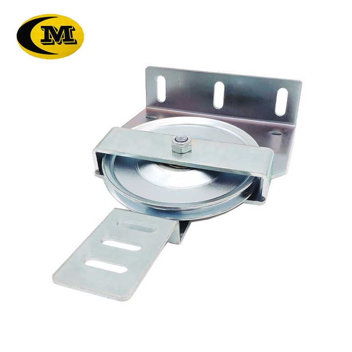Custom-made Galvanized Metal Fixed Pulley Bracket Heavy-duty Pulley ...
