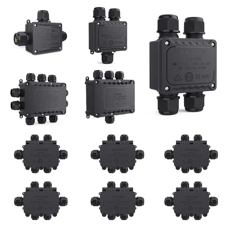 E-Weichat 40A 450VAC IP68 Outdoor Waterproof Junction Box Ip68 ...