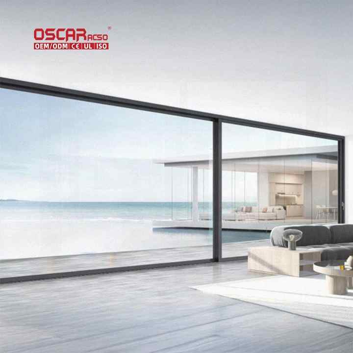 Motion Sensor Exterior Door Linear System Aluminum Alloy Security Doors ...