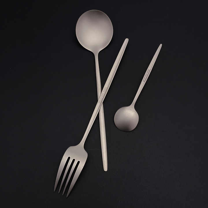 Modern Sustainable Titanium Purification 430 Stainless Steel Silverware ...