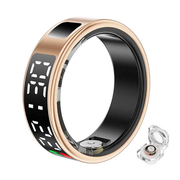 SR08 Smart Rings - IP68 Waterproof Health Trackers