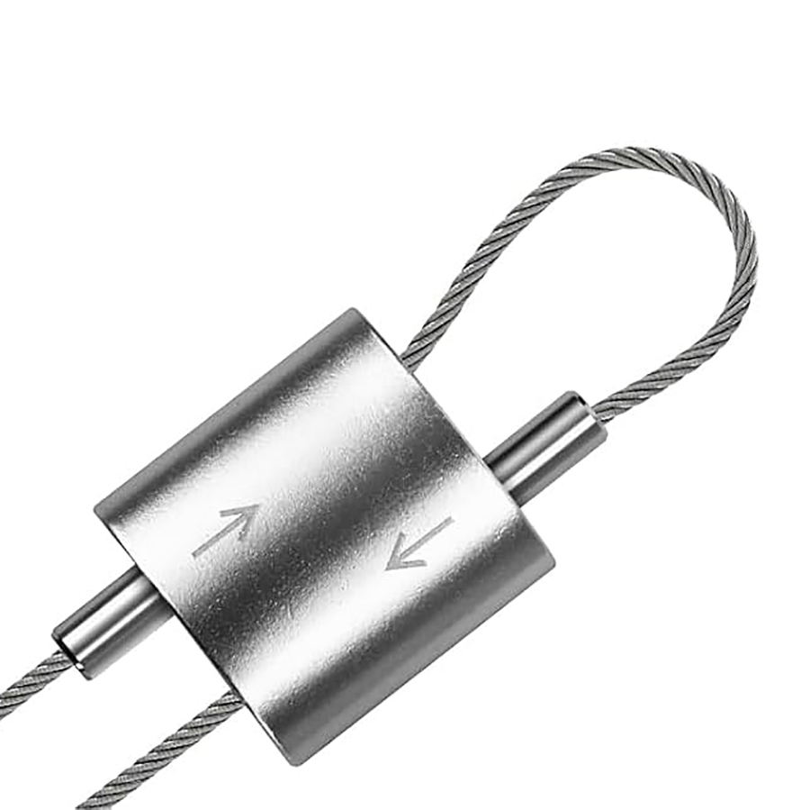 Stainless Steel Cable Clamp Adjustable Self-Locking Wire Rope Clips ...