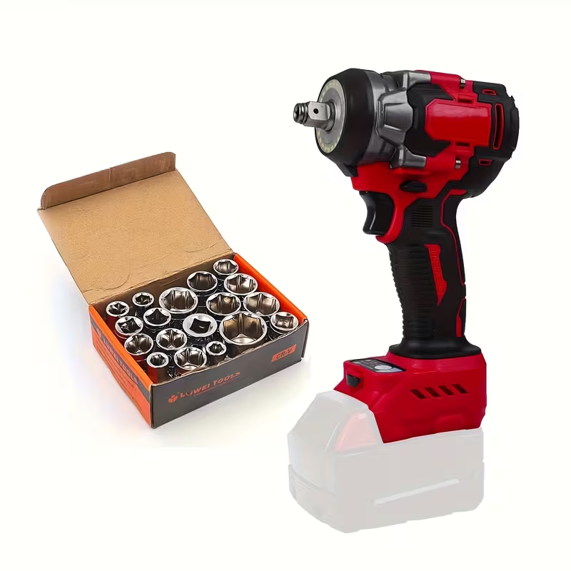 1/2-Inch Cordless Industrial Impact Wrench 21V 450 Lb-ft (600 Nm ...