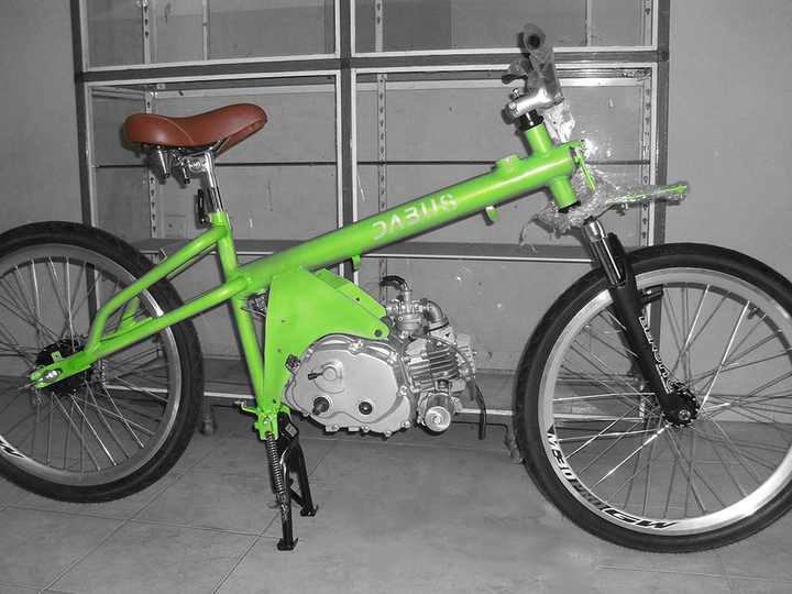 49cc Pedal Gas Powered Motorized Bike - BMX with Engine