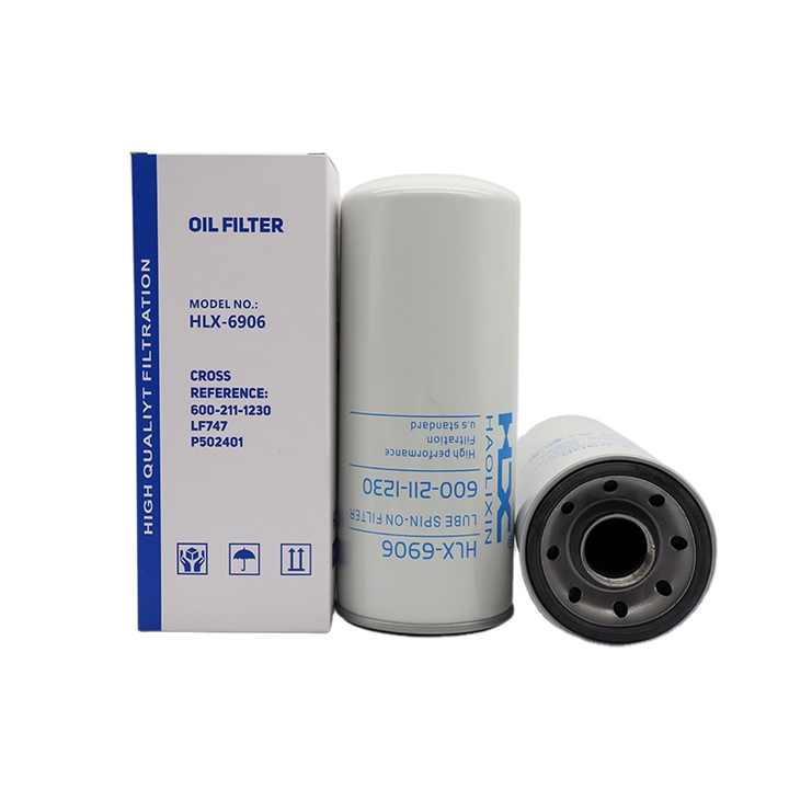 For Komatsu Oil Filter 600-211-1231 LF747 P551670 C-5606 C-5701 37540 ...