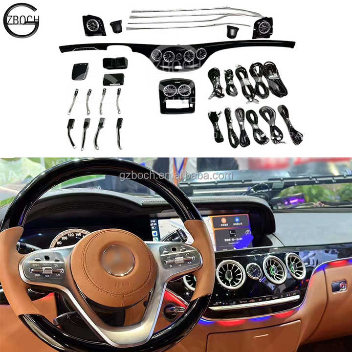 Upgrade Mercedes Benz S Class Interior from W221 to W222