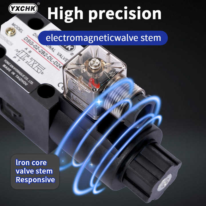 DSG-02 Series 12V Solenoid Operated Directional Hydraulic Valves ...