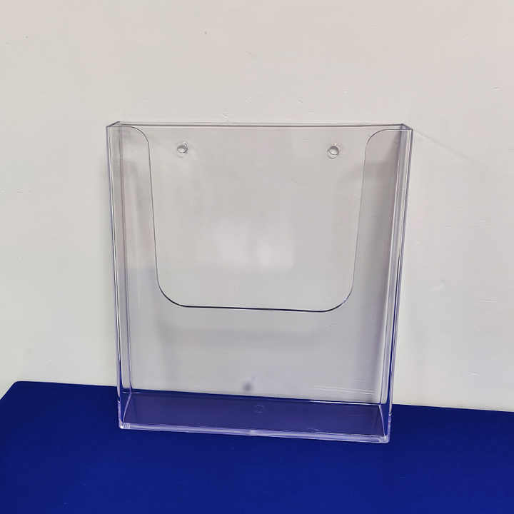 Wall Mount Pamphlet Flyer Holder Acrylic Brochure Holders Clear Plastic ...
