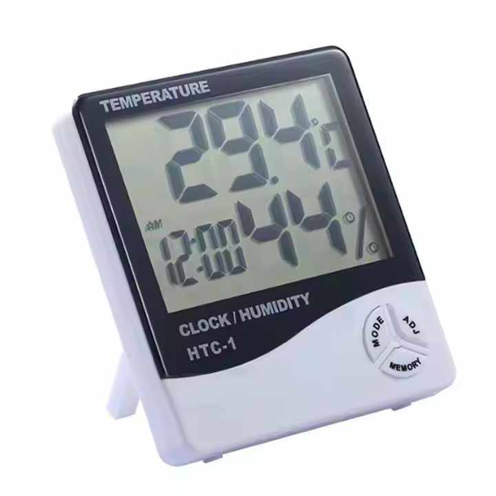 HTC-1 Digital Display Indoor Hygrometer - Temperature & Humidity Monitor