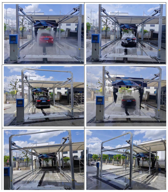 A Standardized Touchless Car Washer Process: Pre-wash, High-pressure ...