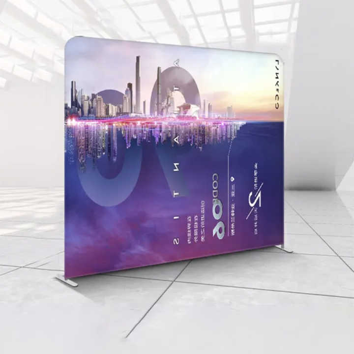 Luxury Custom Backdrop Banner for 10x20 Trade Show Booth Display ODM