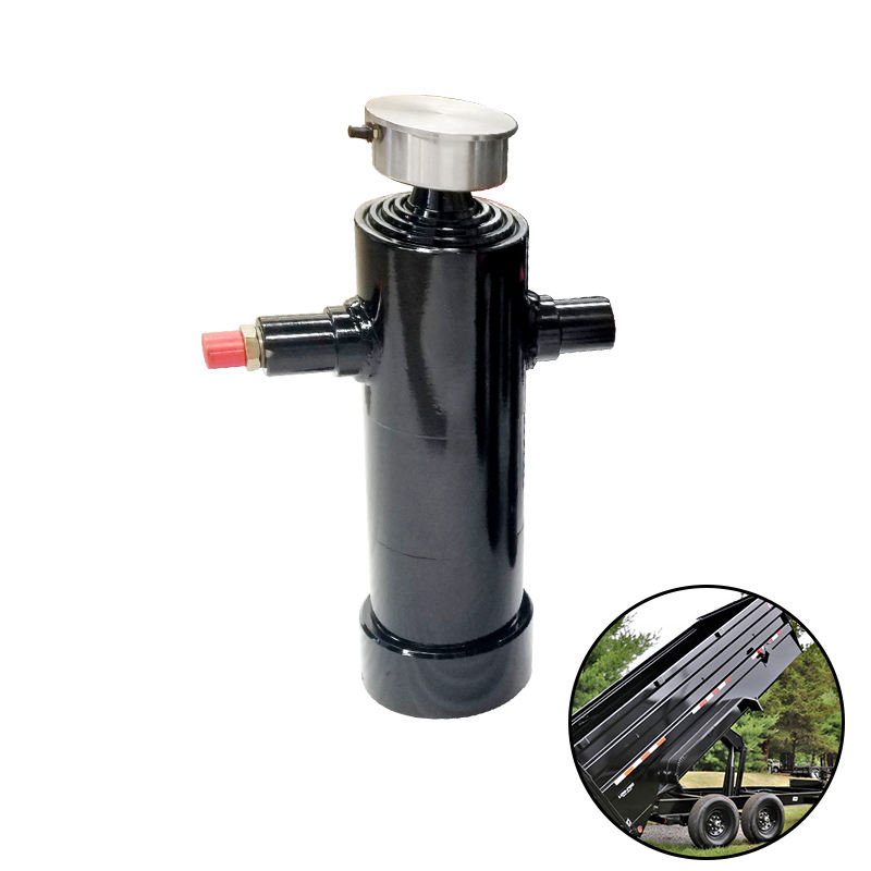 Small Trailer Underbody Hydraulic Cylinder Smooth Stable Tipping OEM ...