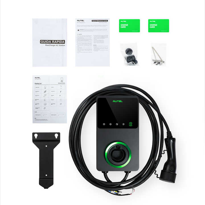 Autel 22kw EV Charger Wall-mounted Car Charging Station 32A Type2 Three ...