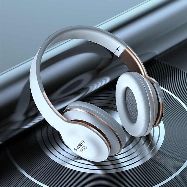 Wireless Bluetooth Headphones with Mic - Stereo Sound