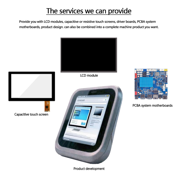 10.1 Inch Portable LCD Screen Panel G101STN01.0 High Resolution 1280x800 600cd/m² Industrial ...