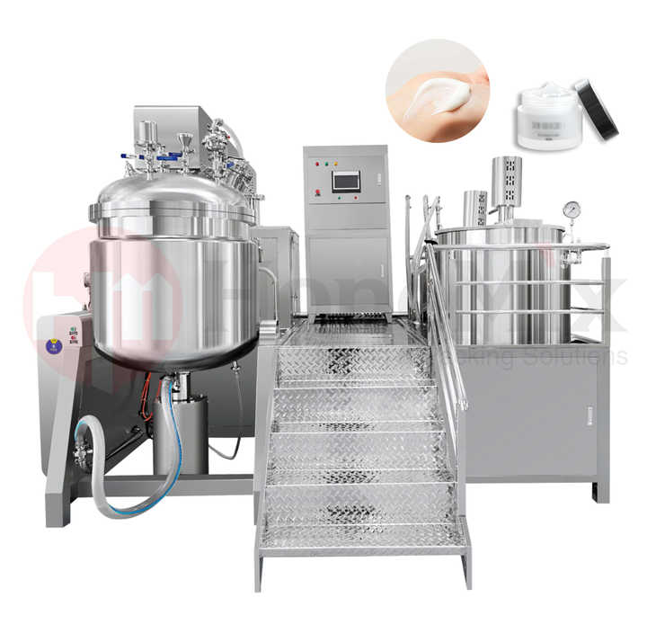 Laboratory Homogenizer Cosmetic Creams Vacuum Homogenizer Mixer Top ...