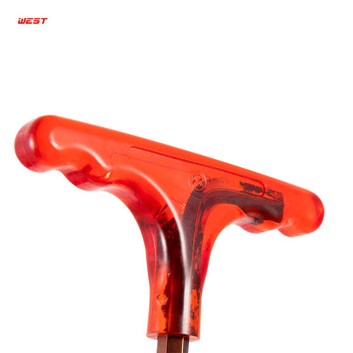 Red T Handle Bronze Wrench Alloy Steel Allen Key Chrome Plated Finish ...