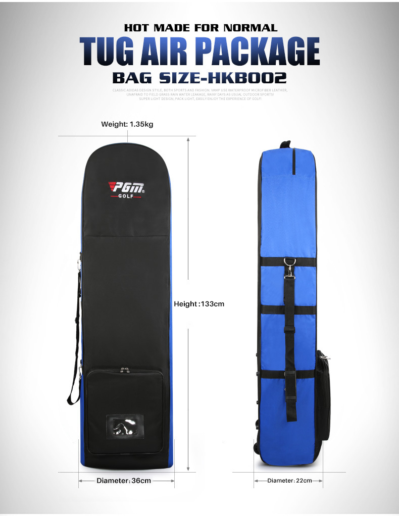 PGM HKB002 Cheap Price Water-proof Golf Travel Bag, Golf Flight Bag ...