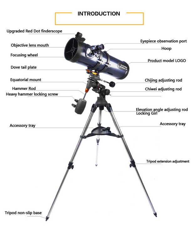 Celestron Astromaster 130 EQ - Powerful Telescope for Stargazing