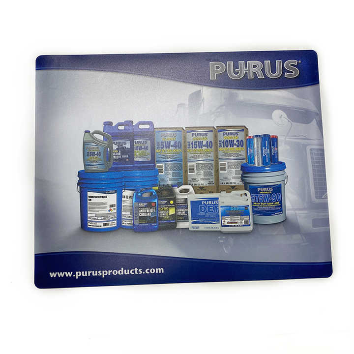 Personalized Design Waterproof Hard Top PVC Counter Mats