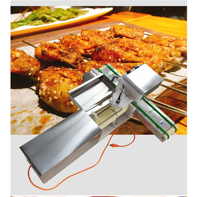 Automatic Chicken Skewer Grilling Machine Commercial Lamb Shashlik ...