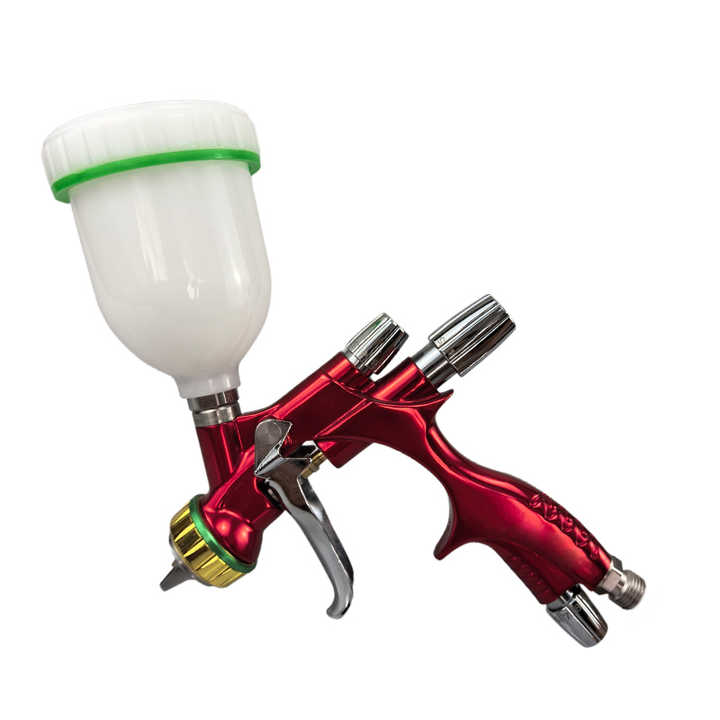 Mini-2025 High-Performance Forged Automotive Touch-Up Spray Gun Gravity ...